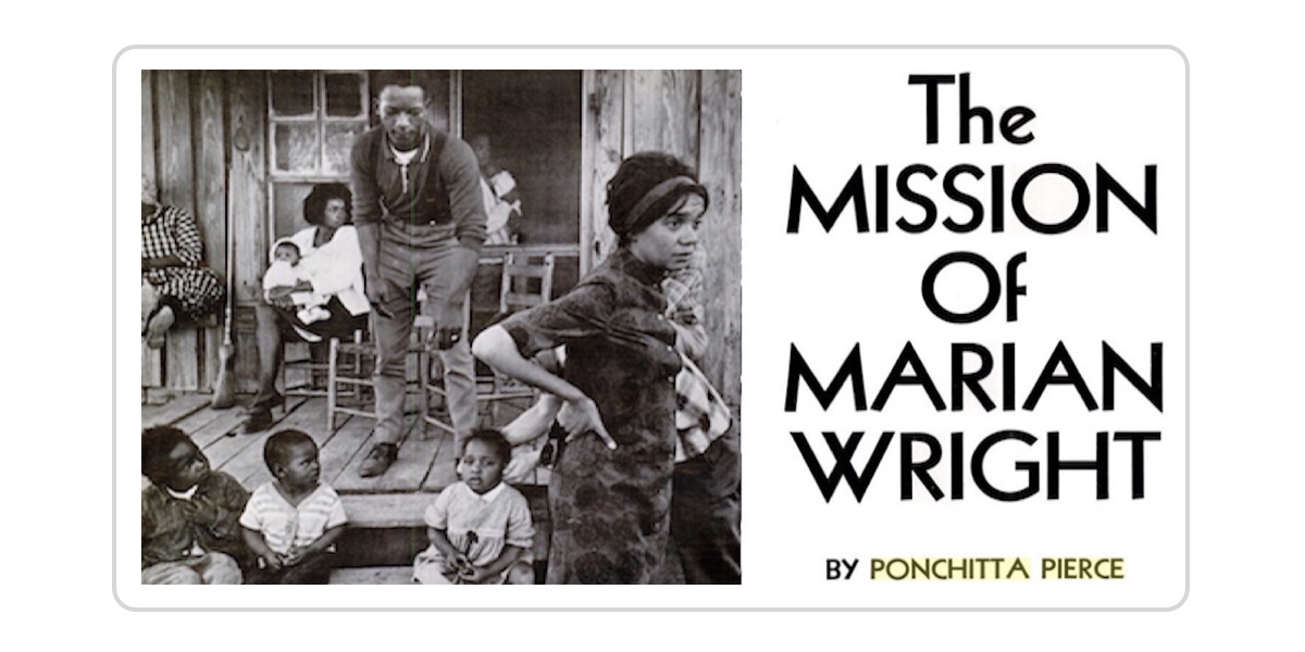 The Mission Of Marian Wright (EBONY – June 1966) – Ponchitta Pierce